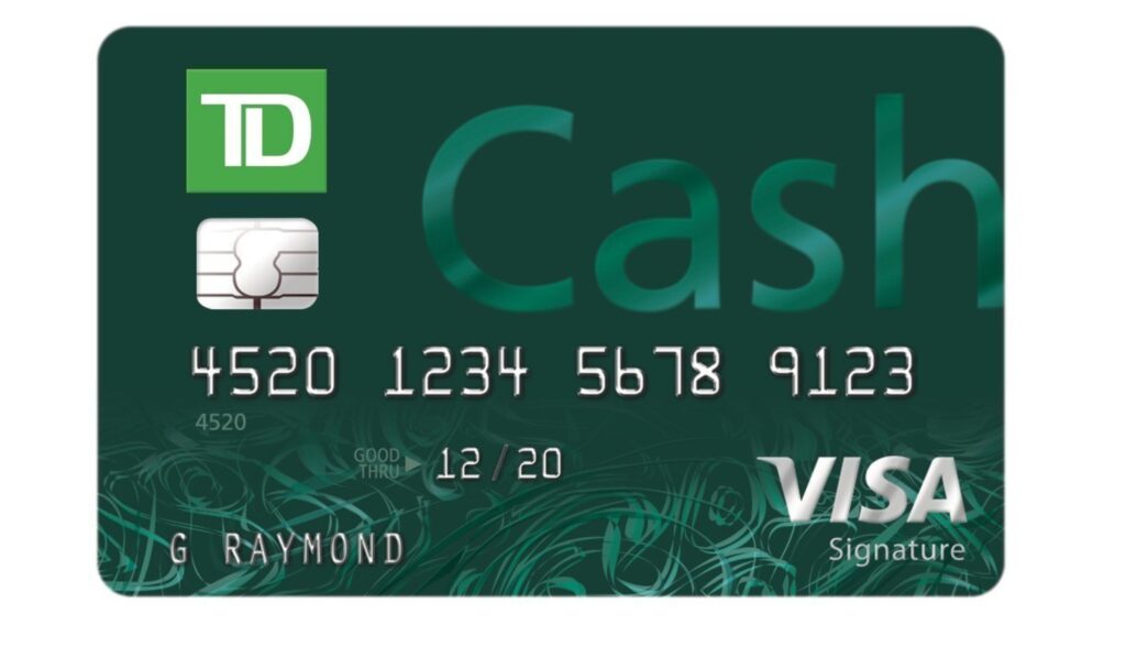 TD Cash Credit Card - One Cartao