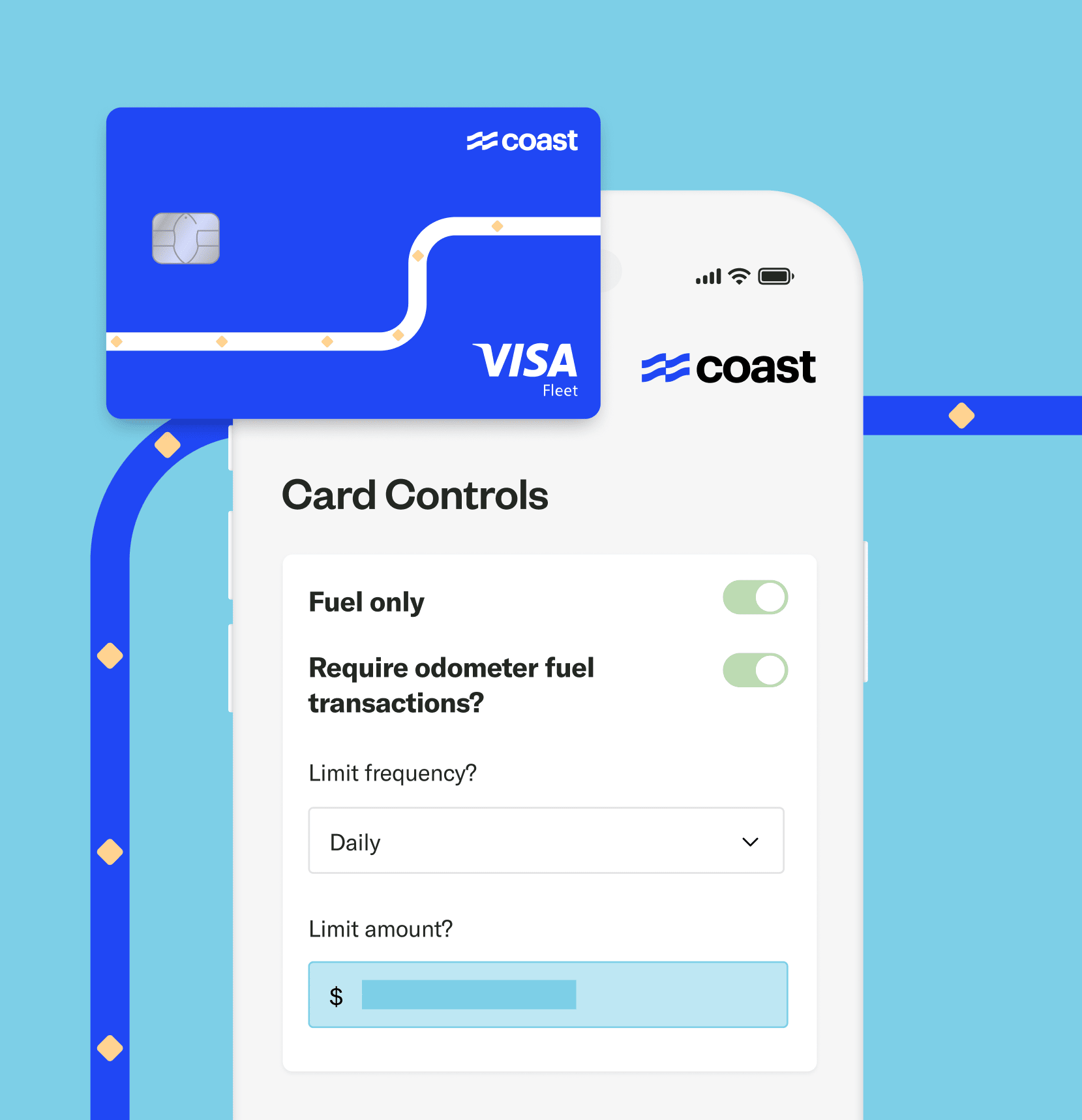 Coast Fuel Card - One Cartao